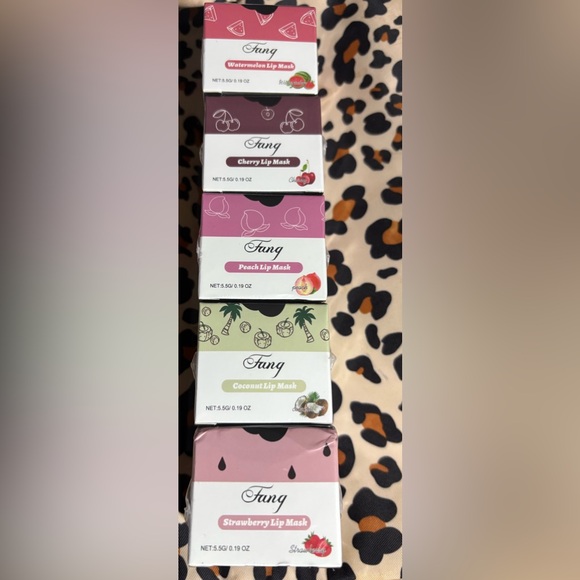 FANG | Makeup | Fang Lip Masks Peach Cherry Coconut Strawberry And ...